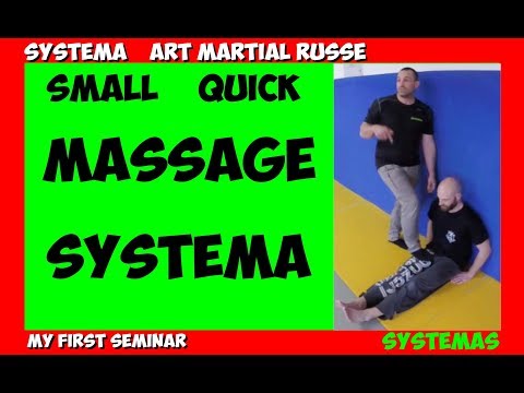SYSTEMA massage systema rapide par David JOAQUIM | SYSTEMA WEB