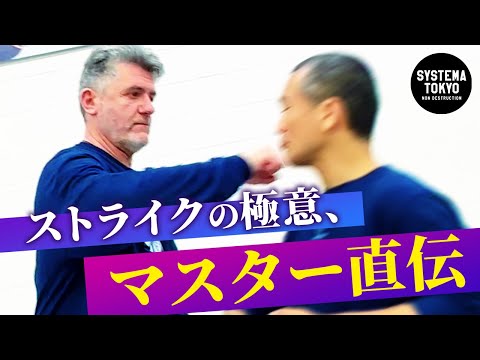 【直伝】マスターが教えるストライクの極意【衝撃】Vladimir gives tips on Systema Strike. | SYSTEMA WEB